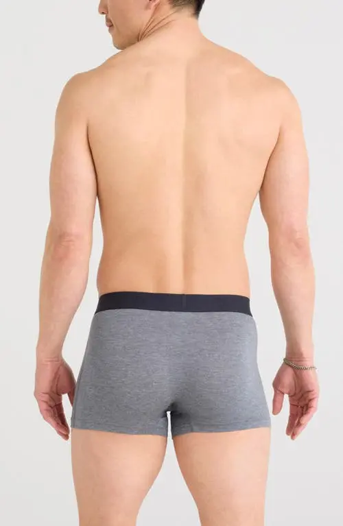 SAXX Assorted 2-pack Vibe Xtra Soft Comfort Trunks - Black/ Dark Grey Heather