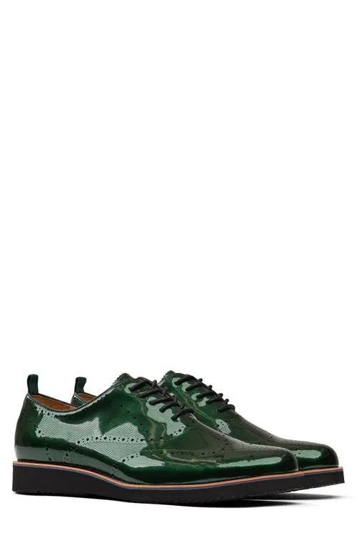 MARC NOLAN Oscar Wingtip Oxford - Forest Green