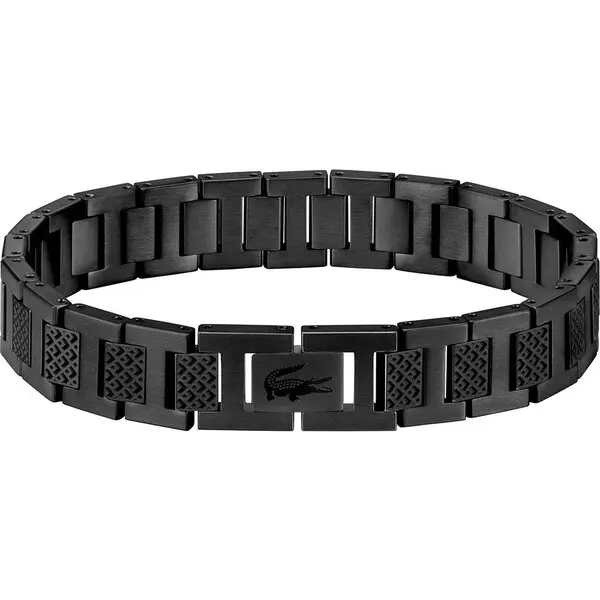Lacoste Metropole Link Bracelet - Black