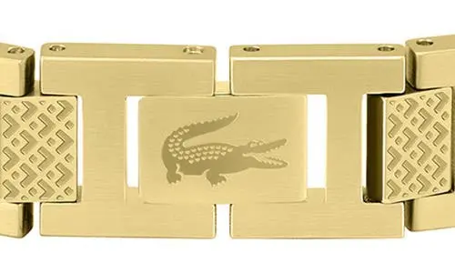 Lacoste Metropole Link Bracelet - Gold