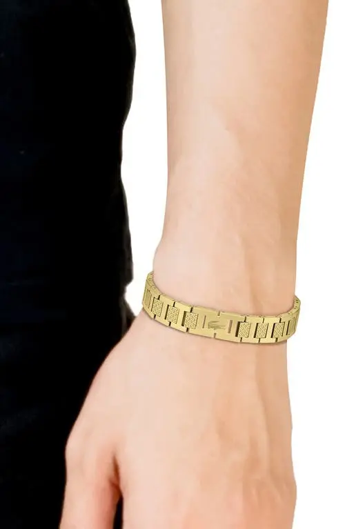 Lacoste Metropole Link Bracelet - Gold