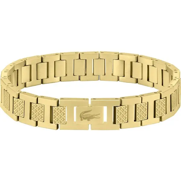Lacoste Metropole Link Bracelet - Gold