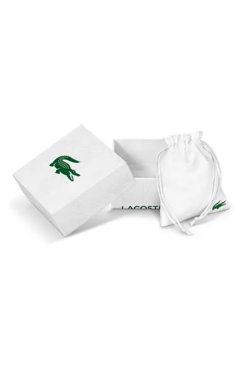 Lacoste Stencil Link Bracelet - Silver