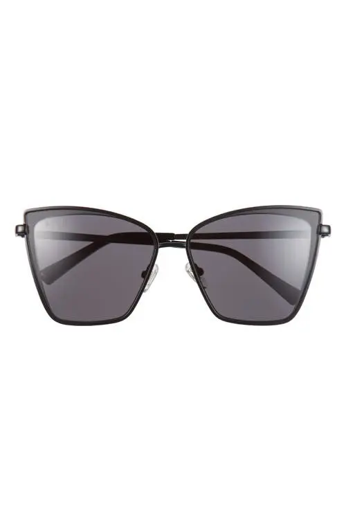 DIFF Becky 57mm Cat Eye Sunglasses - Black/ Grey