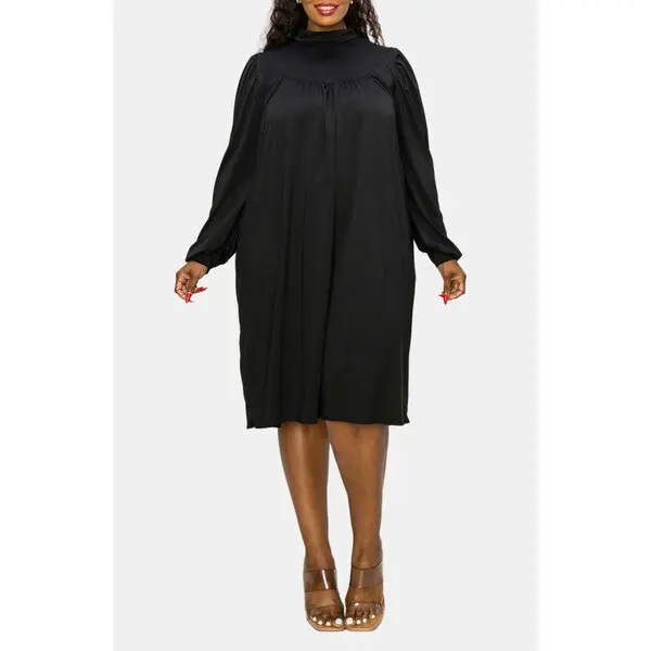 L I V D Amal Long-sleeve Stretch Dress