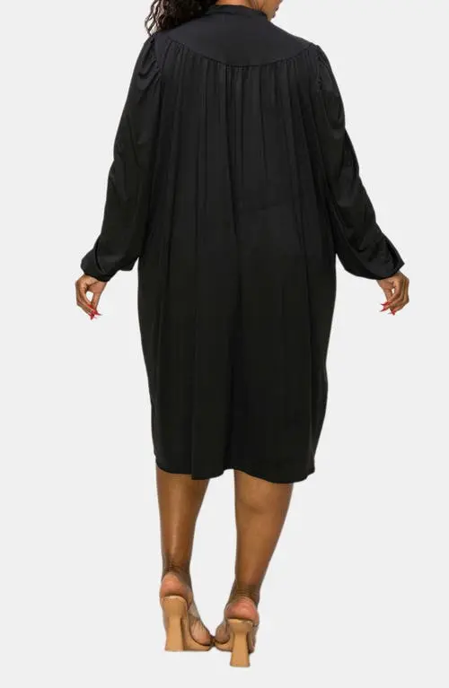 L I V D Amal Long-sleeve Stretch Dress