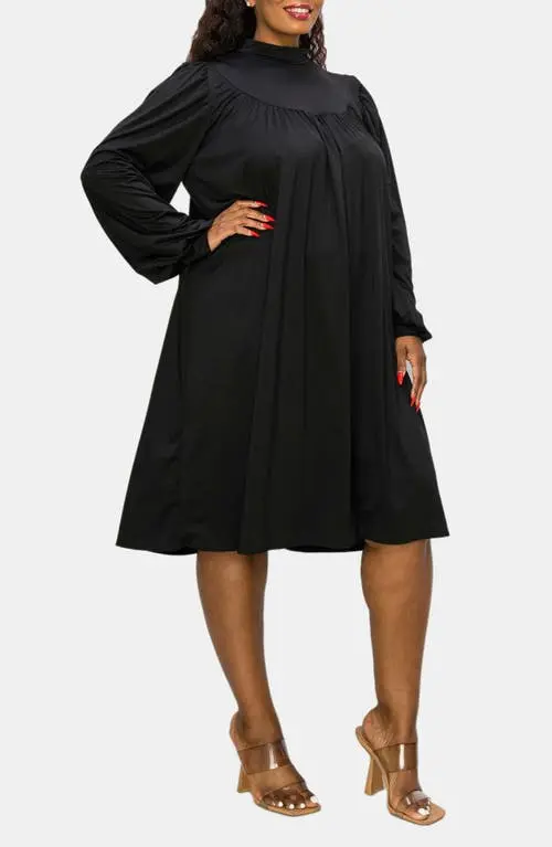 L I V D Amal Long-sleeve Stretch Dress