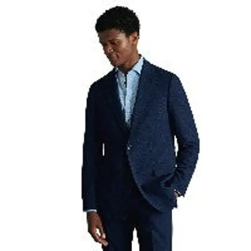 CHARLES TYRWHITT Ultimate Suit Jacket - Ink Blue