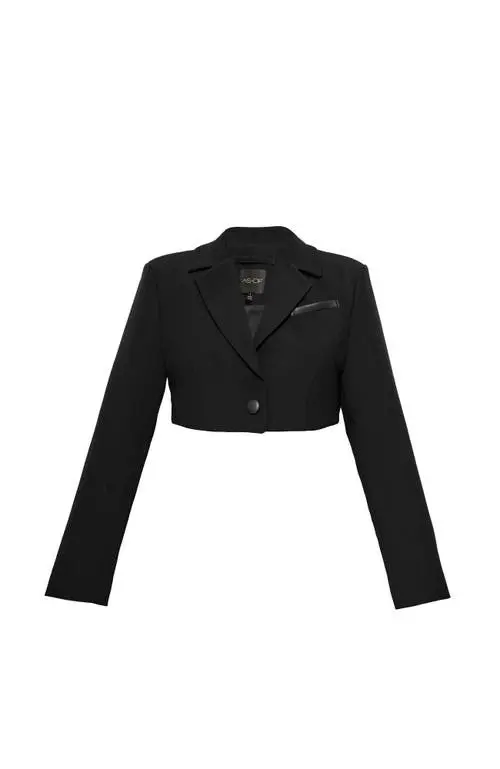 AS By DF Felice Cropped Blazer