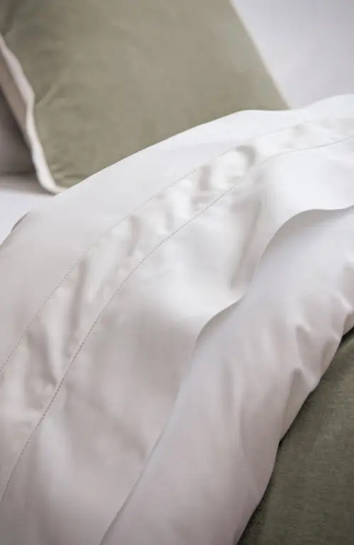 CHRISTY Balmoral Luxury Cotton Sateen Flat Sheets