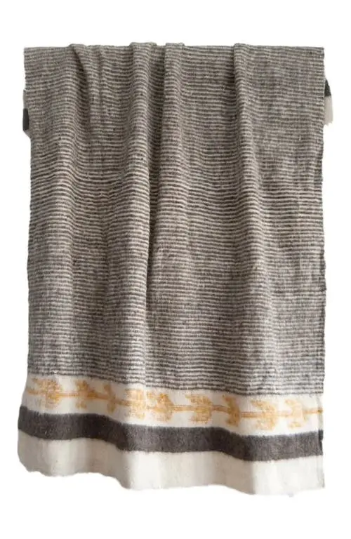 JITANA Selene Momo Blanket - Dark Brown