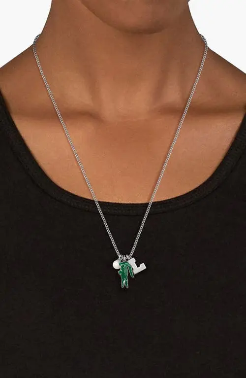Lacoste Umpire Pendant Necklace