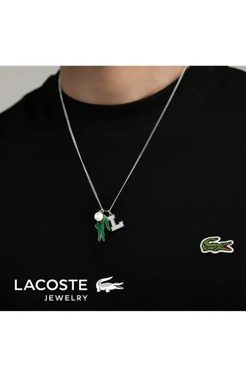 Lacoste Umpire Pendant Necklace