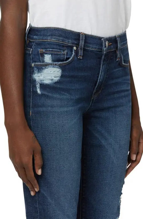 Hudson Jeans Nico Mid-rise Straight Crop Jeans