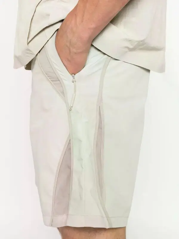 HELIOT EMIL Paneled Mesh Insert Shorts