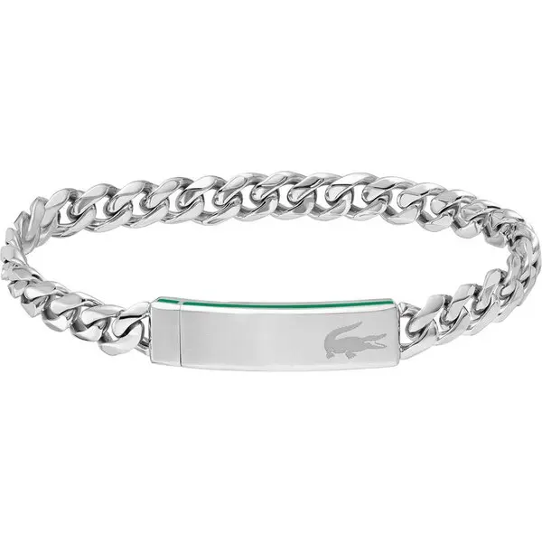 Lacoste Baseline Bracelet - Silver