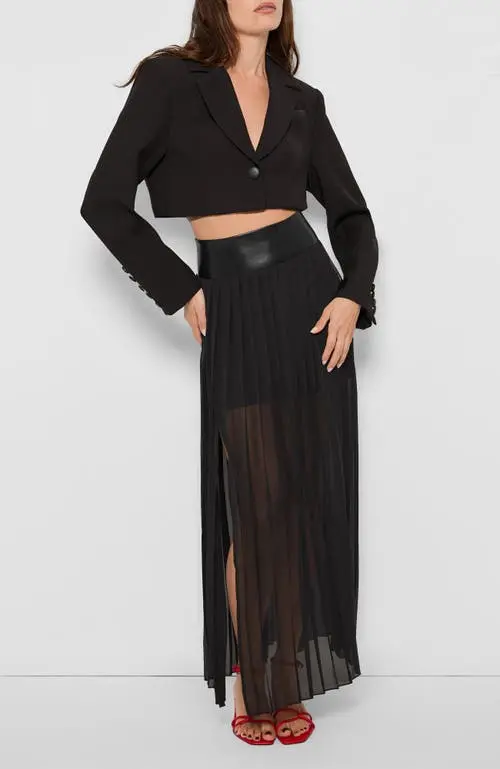 AS By DF Felice Pleated Maxi Skirt