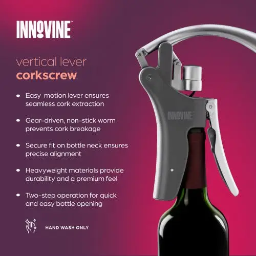 INNOVINE Vertical Lever Corkscrew