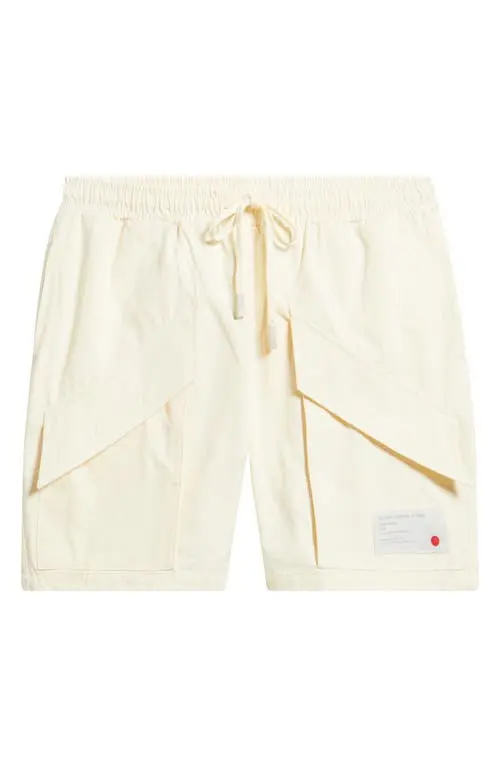 VIC GARCIA WORLD Unstoppable Cargo Shorts - Cream