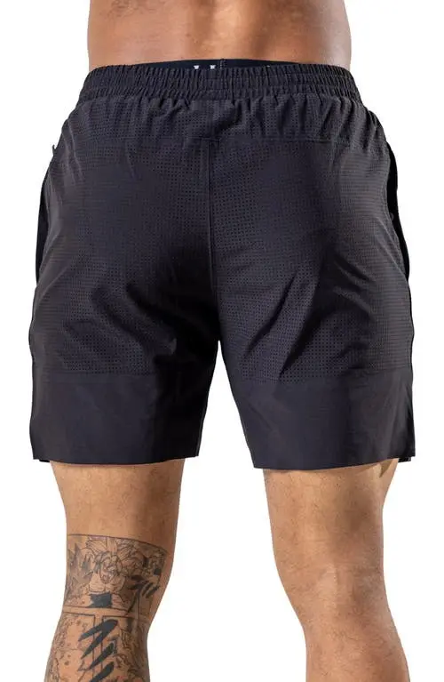 MACEOO Perforated Training Shorts - Black