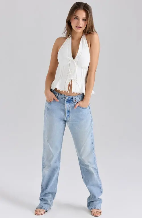 House Of Cb Elana Halter Top