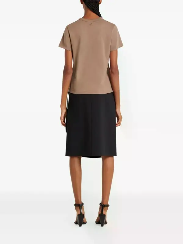 COURREGES Cotton Jersey T-shirt