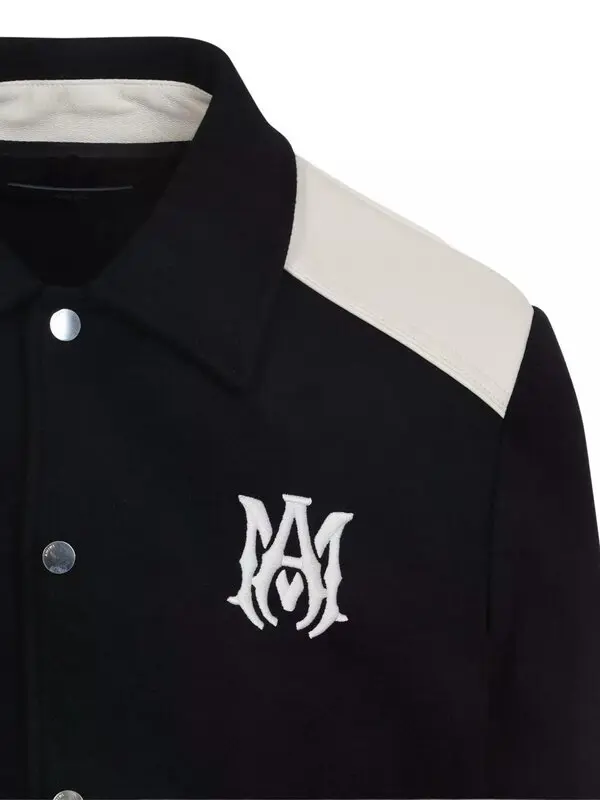 Amiri Varsity Logo-embroidered Jacket