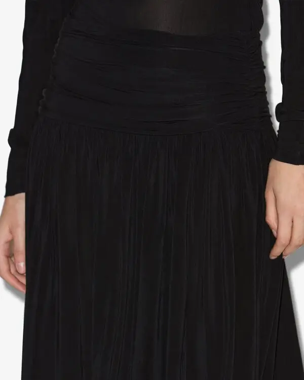 Isabel Marant Étoile Gwendy Maxi Skirt - Black