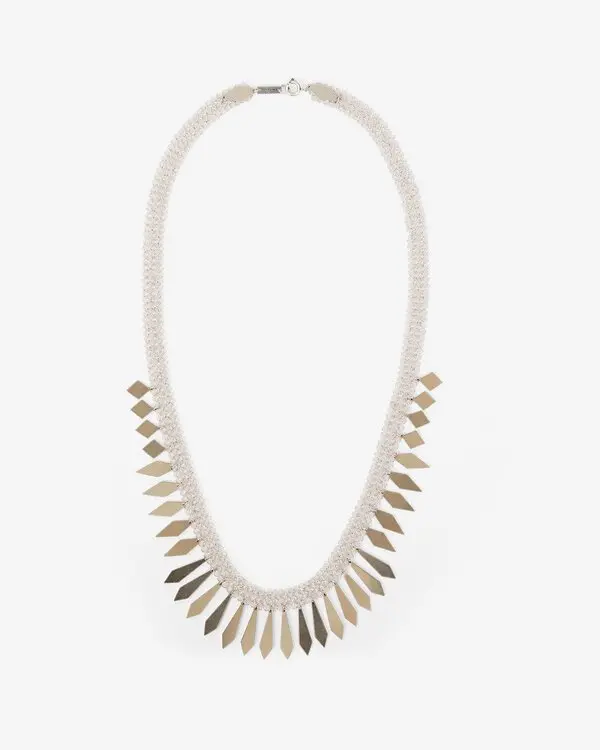 Isabel Marant Edwin Chain Necklace - Silver