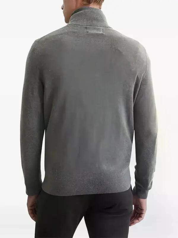 Marc O'polo Zip-up Cardigan - Grey