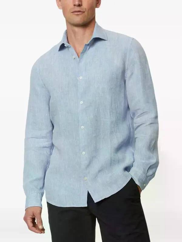 Marc O'polo Linen Shirt - Blue
