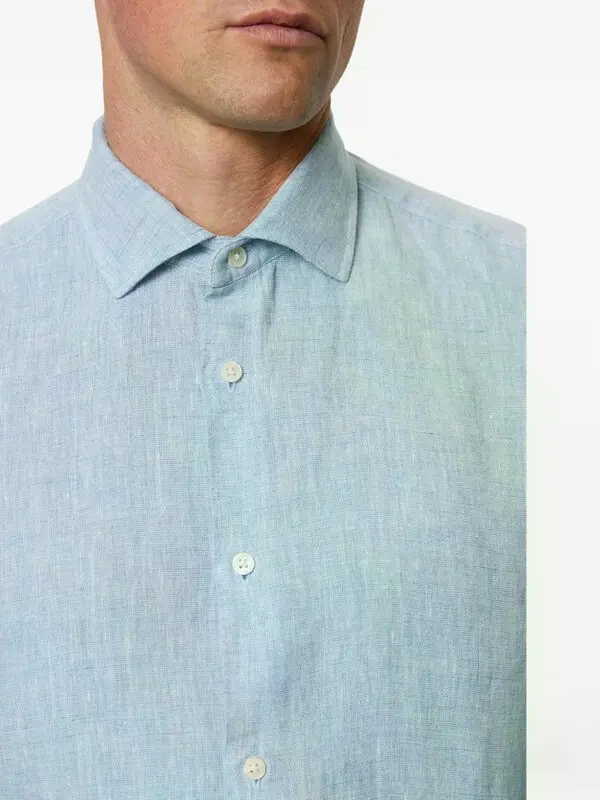Marc O'polo Linen Shirt - Blue