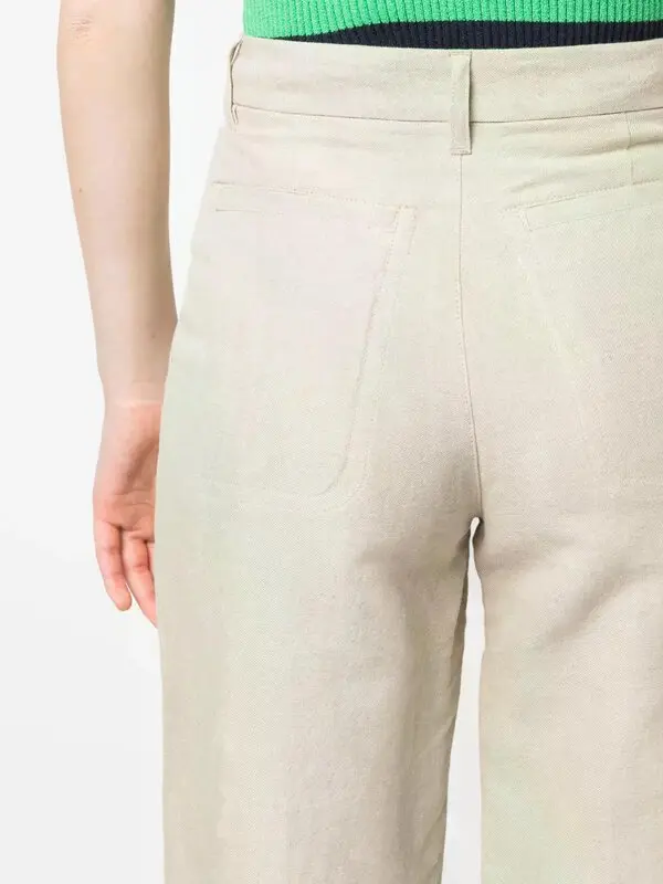 A.p.c. High-waist Wide-leg Trousers
