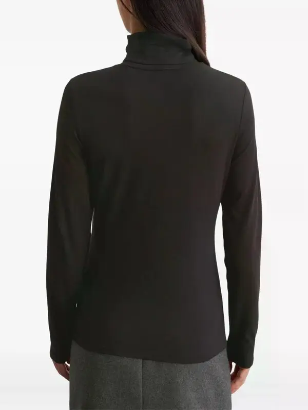 Marc O'polo Long-sleeve Turtleneck Top - Black