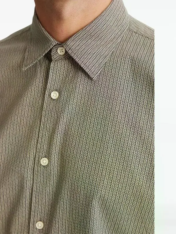 Marc O'polo Printed Button-up Shirt