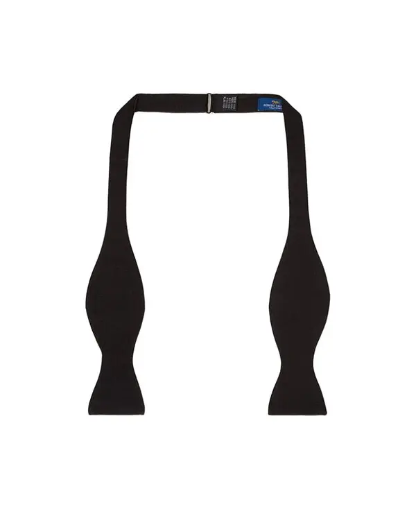 Robert Talbott Grosgrain Self-tie Bow Tie - Black