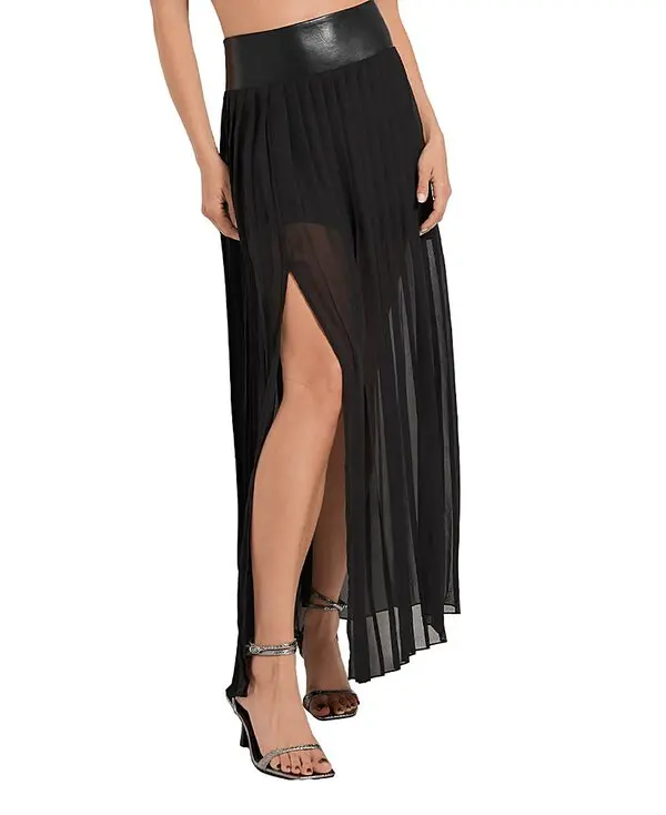 AS By DF Felice Pleated Maxi Skirt