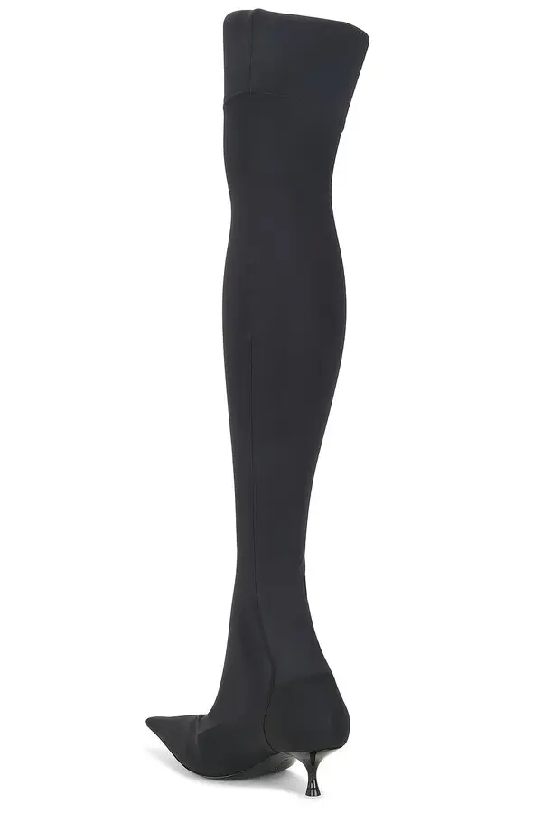 Victoria Beckham Jersey Thigh High Boots