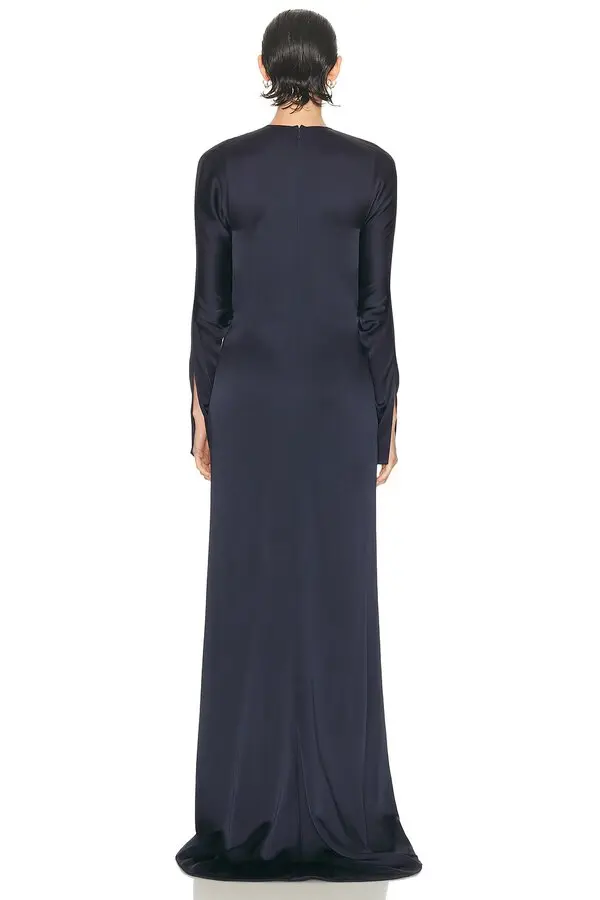 Stella McCartney Satin Twist Gown