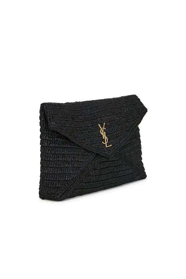 Saint Laurent Large Envelope Pouch - Nero