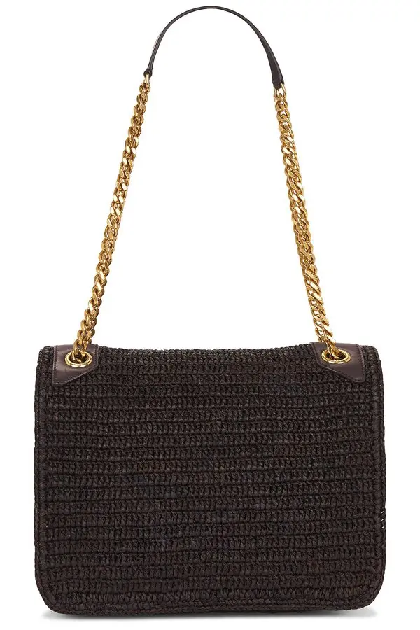 Saint Laurent Medium Niki Chain Bag - Chocolate Truffle