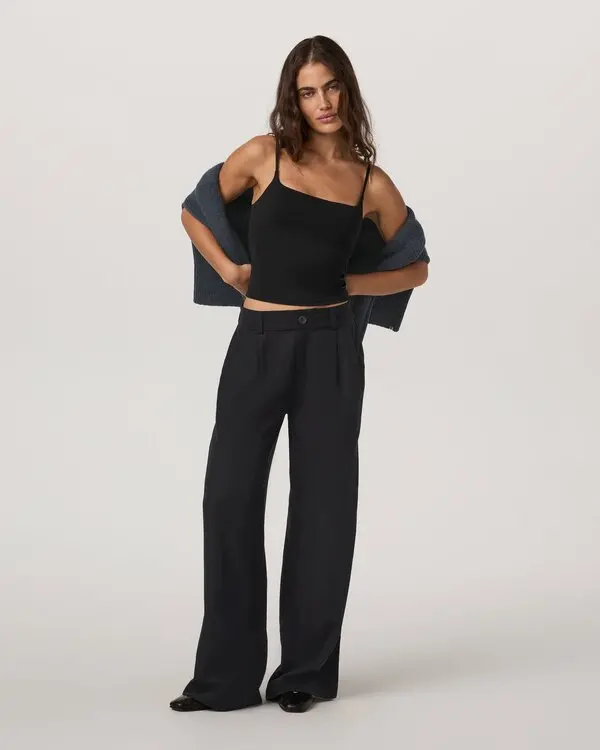 Vuori Trestles Twill Wideleg Pant - Black