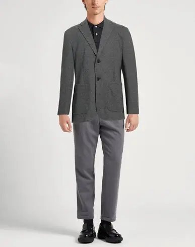 DONDUP Single-breasted Flannel Blazer