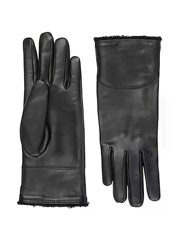Marc O'polo Leather Gloves - Black