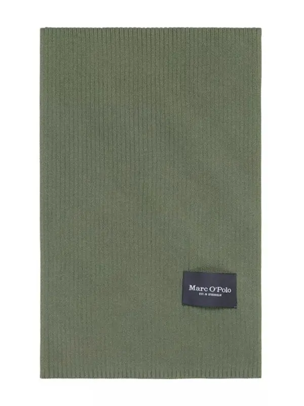 Marc O'polo Ribbed Knit Scarf - Green