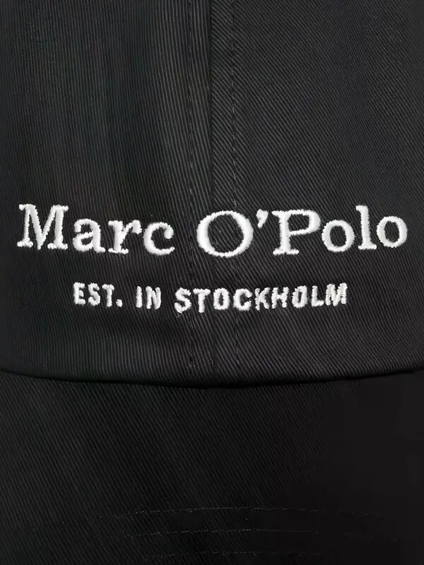 Marc O'polo Logo-embroidered Baseball Cap - Black
