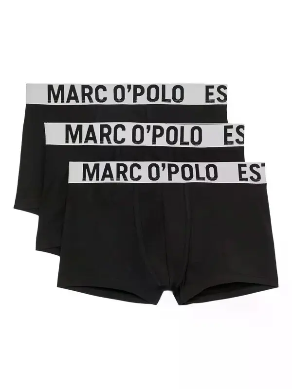 Marc O'polo Logo-waistband Boxer Shorts - Black