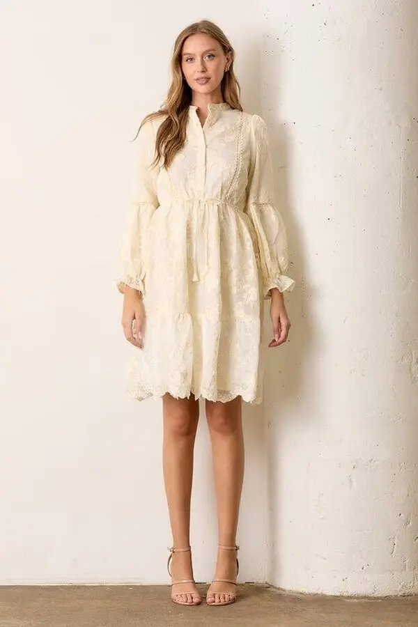 Jupe Nyc Juliette Lace Dress In Red - 38% Off | Editorialist
