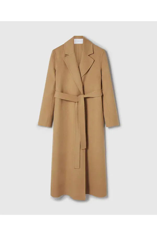 Stella McCartney Double-faced Belted Wool Coat