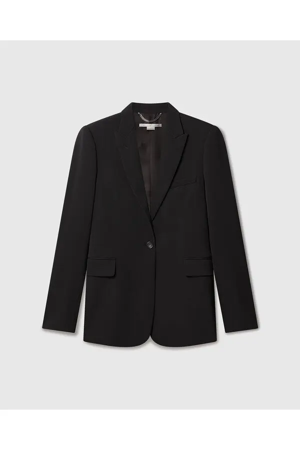 Stella McCartney Single-breasted Blazer - Black